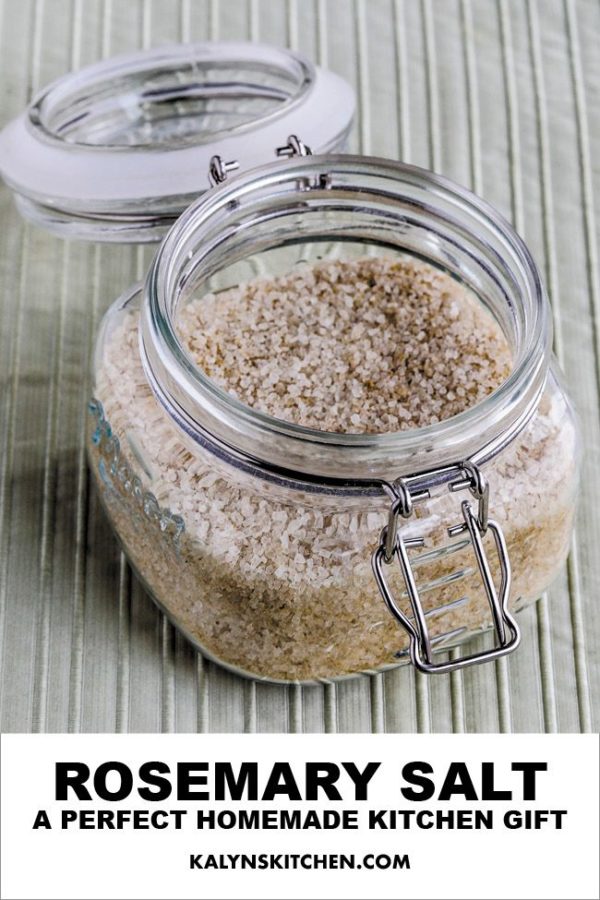 Rosemary Salt – Kalyn's Kitchen