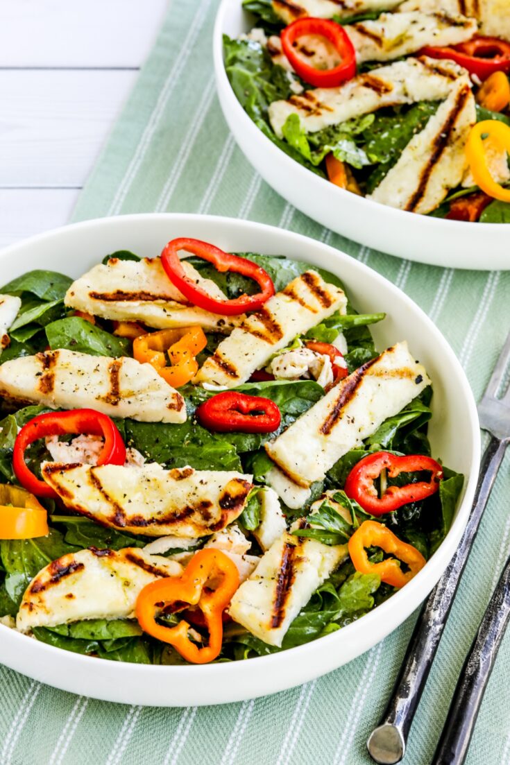 Grilled Halloumi Salad Kalyn s Kitchen Grilled Halloumi Salad Kalyn s Kitchen