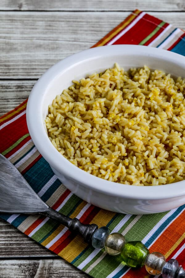 Greek Lemon Rice Recipe – Kalyn's Kitchen