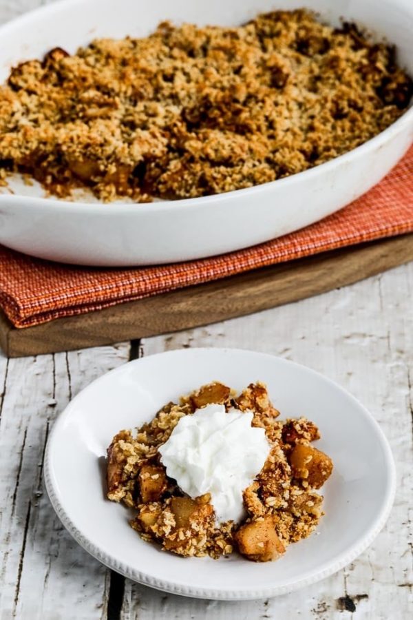 Low-Sugar Apple Crisp – Kalyn's Kitchen