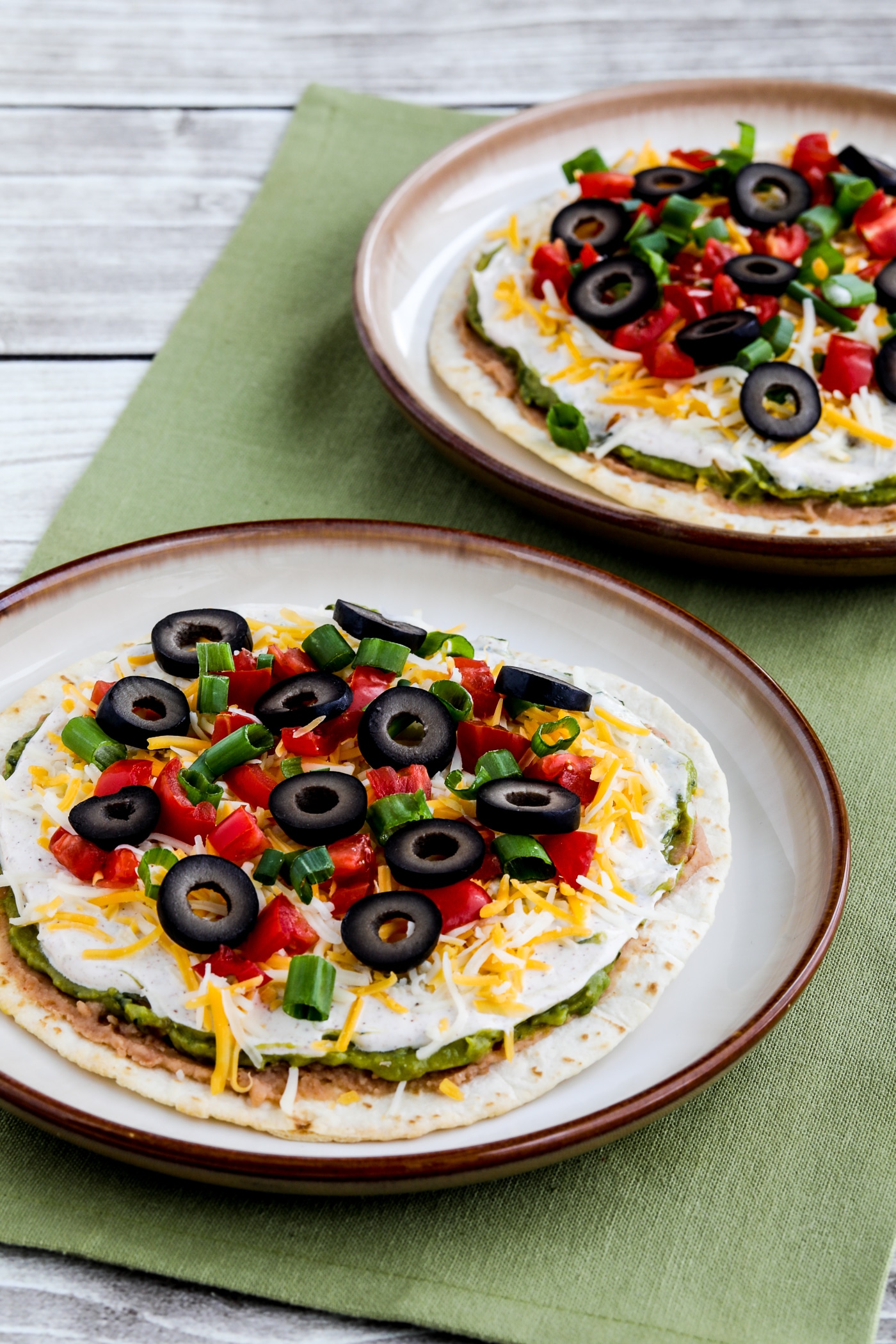 Seven Layer Dip Tostadas - Recipe Concepts