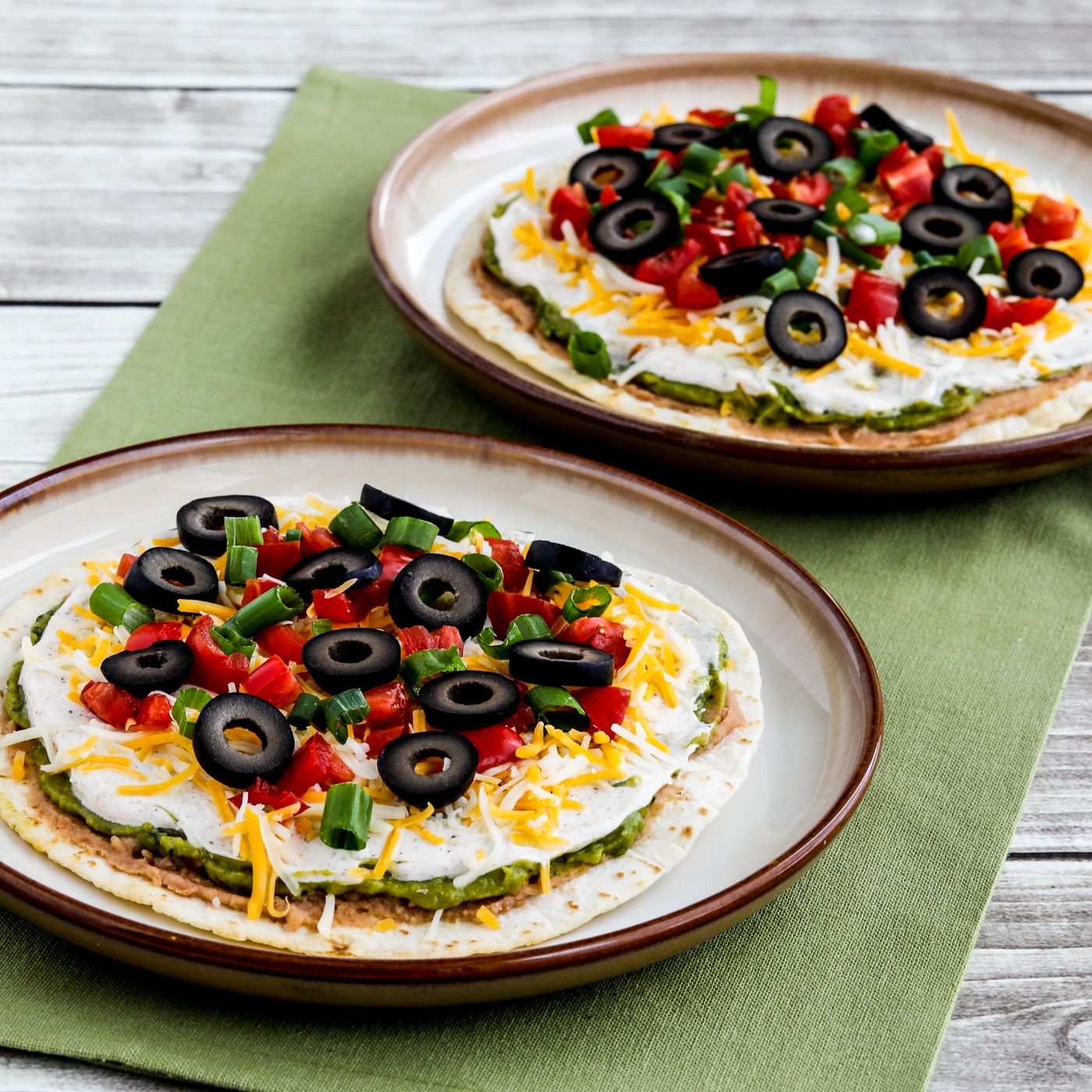 Seven Layer Dip Tostadas – Kalyn's Kitchen
