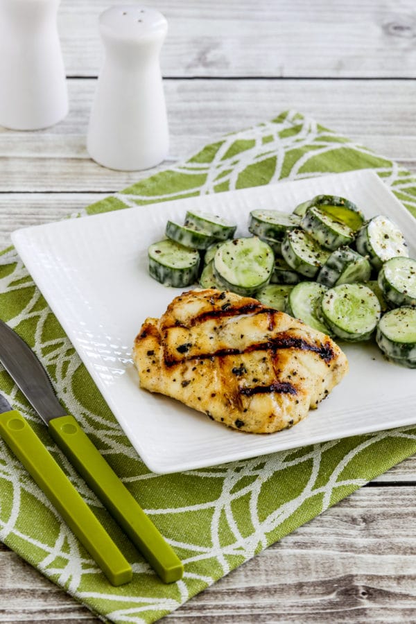 Grilled Cod with Garlic, Basil, and Lemon – Kalyn's Kitchen