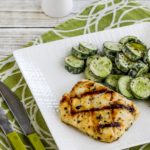 Grilled Cod with Garlic, Basil, and Lemon – Kalyn's Kitchen
