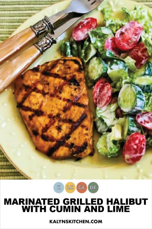 Marinated Grilled Halibut with Cumin and Lime – Kalyn's Kitchen