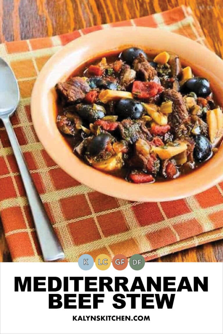 Mediterranean Beef Stew – Kalyn's Kitchen