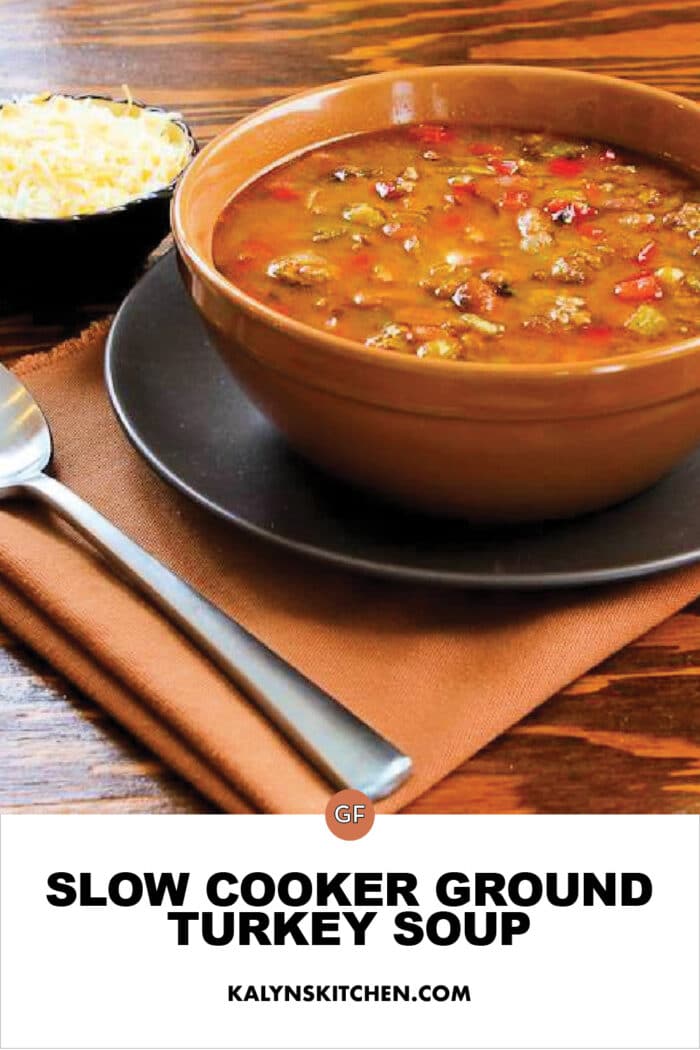 Slow Cooker Ground Turkey Soup – Kalyn's Kitchen