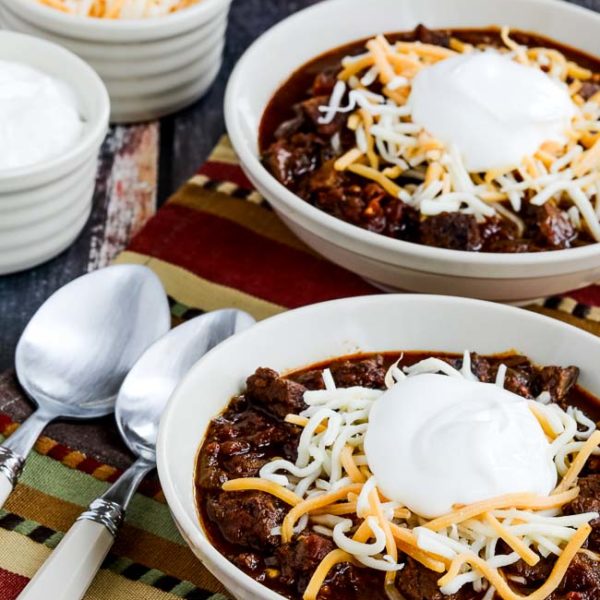 All-Beef Instant Pot Keto Chili – Kalyn's Kitchen