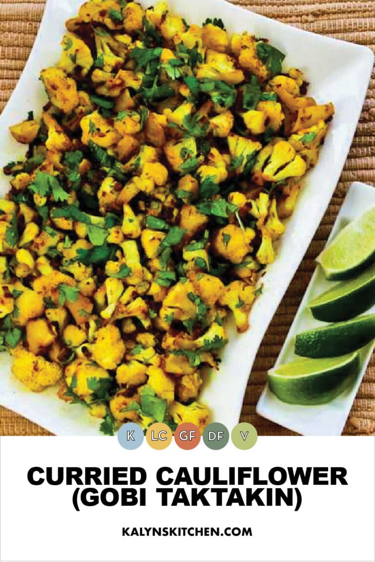 Curried Cauliflower (Gobi Taktakin) – Kalyn's Kitchen