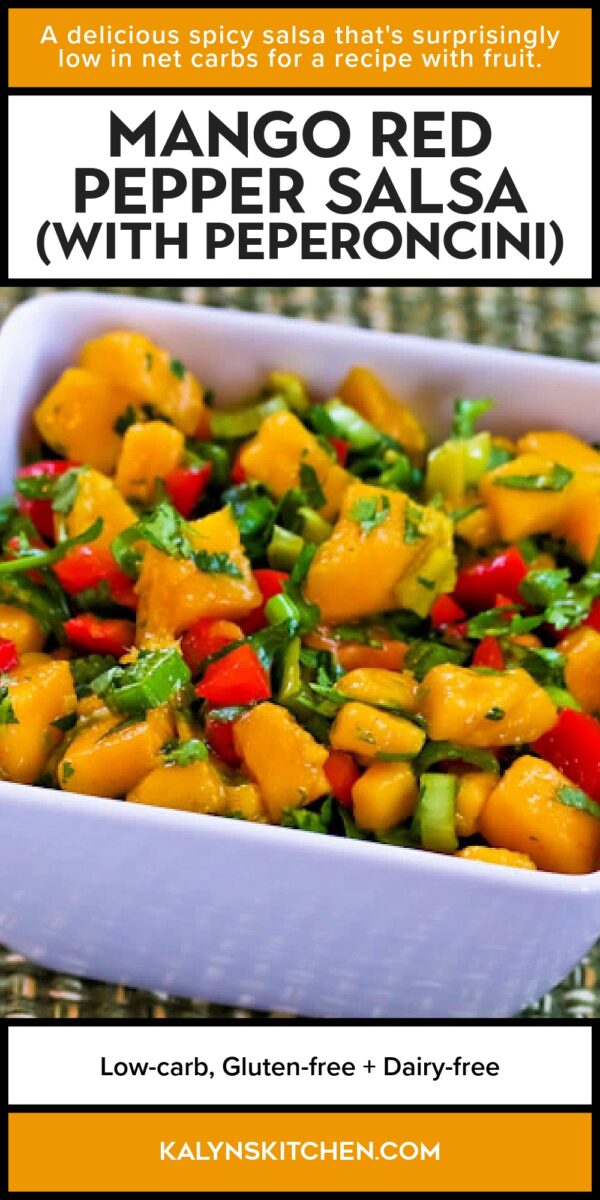 Mango Red Pepper Salsa (with Peperoncini) – Kalyn's Kitchen