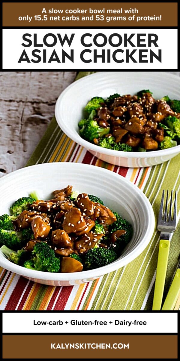 Slow Cooker Asian Chicken – Kalyn's Kitchen