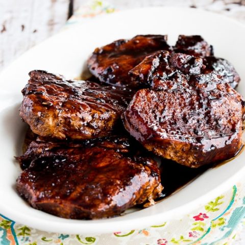 Pork Chops with Balsamic Glaze (Video) – Kalyn's Kitchen