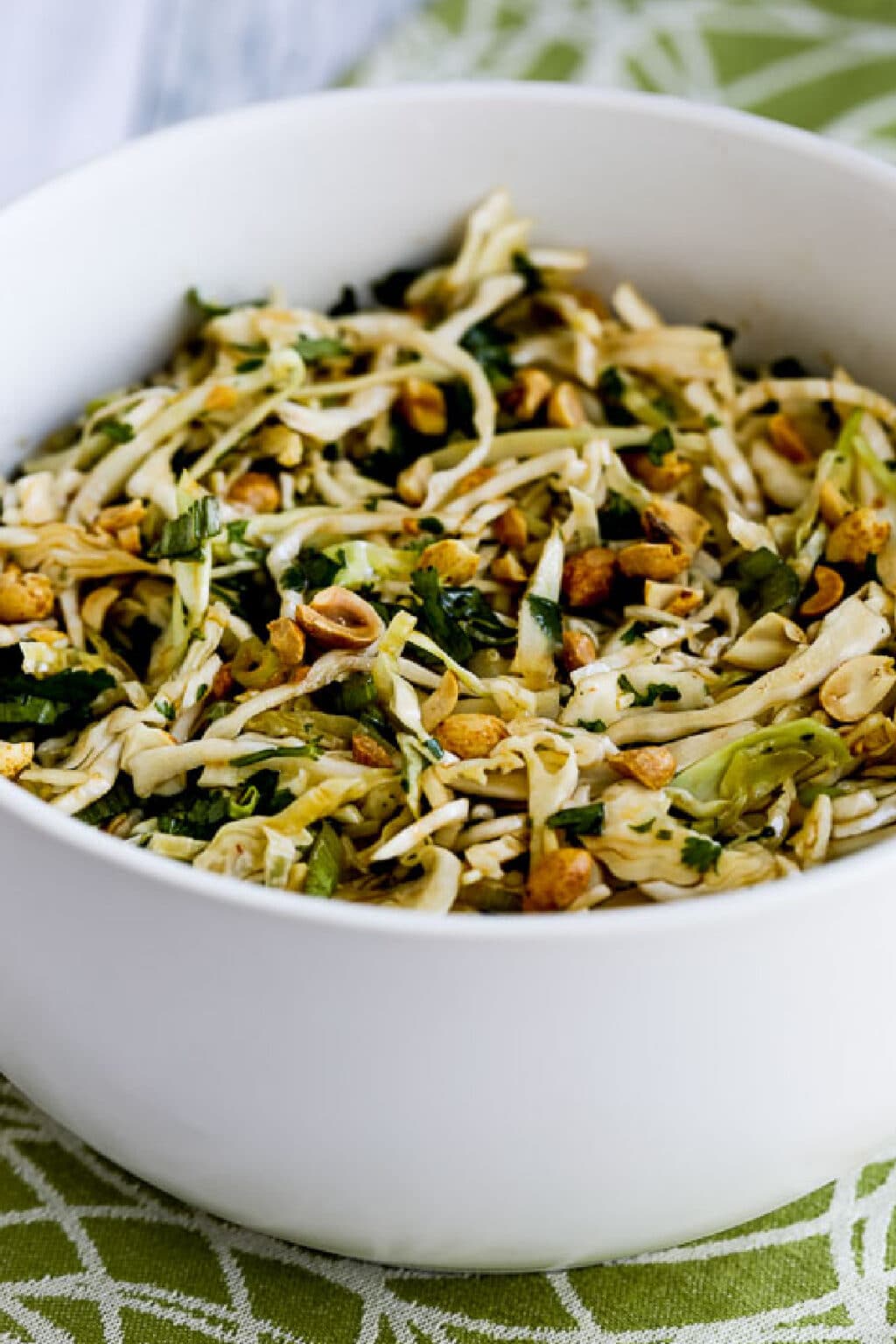 Spicy Cilantro Peanut Slaw – Kalyn's Kitchen