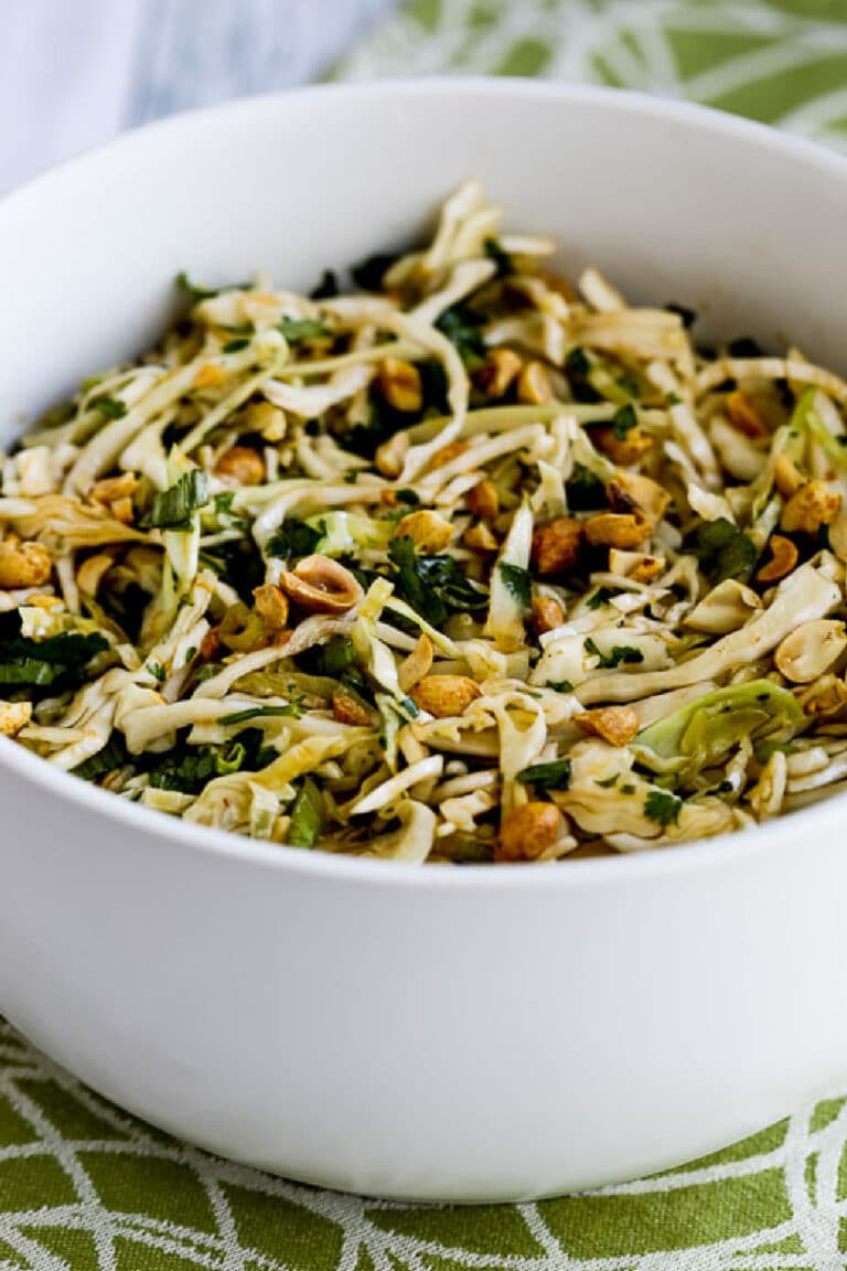 Spicy Cilantro Peanut Slaw – Kalyn's Kitchen