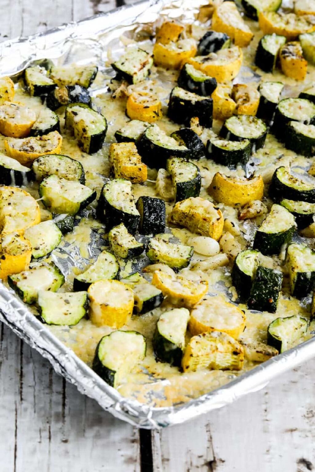 Roasted Summer Squash (with Garlic and Parmesan) – Kalyn's Kitchen