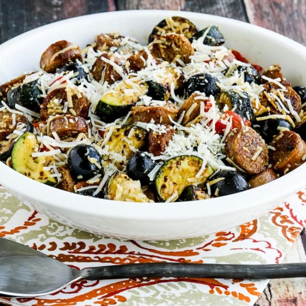 No-Pasta Salad with Zucchini and Italian Sausage (Video) – Kalyn's Kitchen