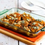 Baked Buffalo Chicken (with Melted Blue Cheese) – Kalyn's Kitchen