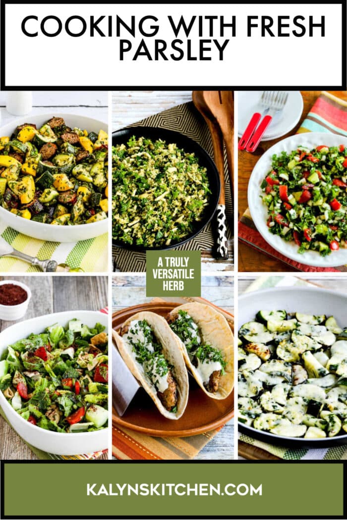 Cooking with Fresh Parsley – Kalyn's Kitchen