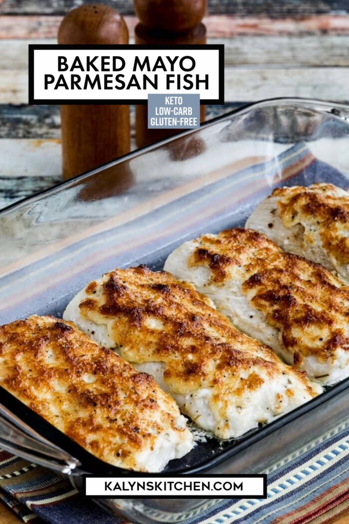 Baked Mayo Parmesan Fish – Kalyn's Kitchen